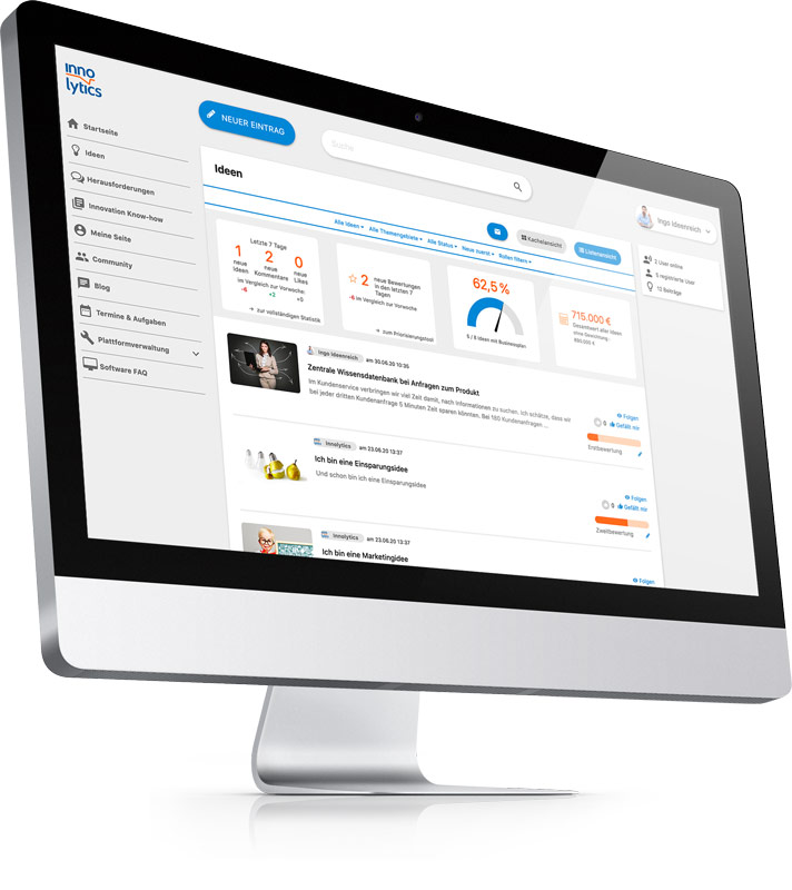 Innolytics: Führende Ideenmanagement-Software